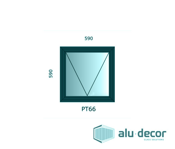Aluminium Top Hung Window PT66 - Alu Decor Glass Solutions